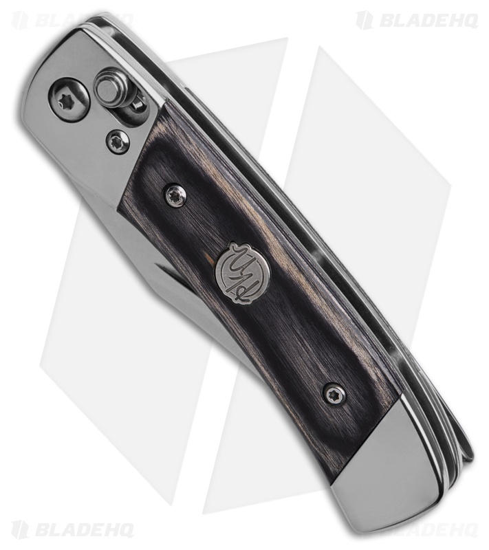 Uncle Henry PLB5 Knife Black Wood Laminate Polish