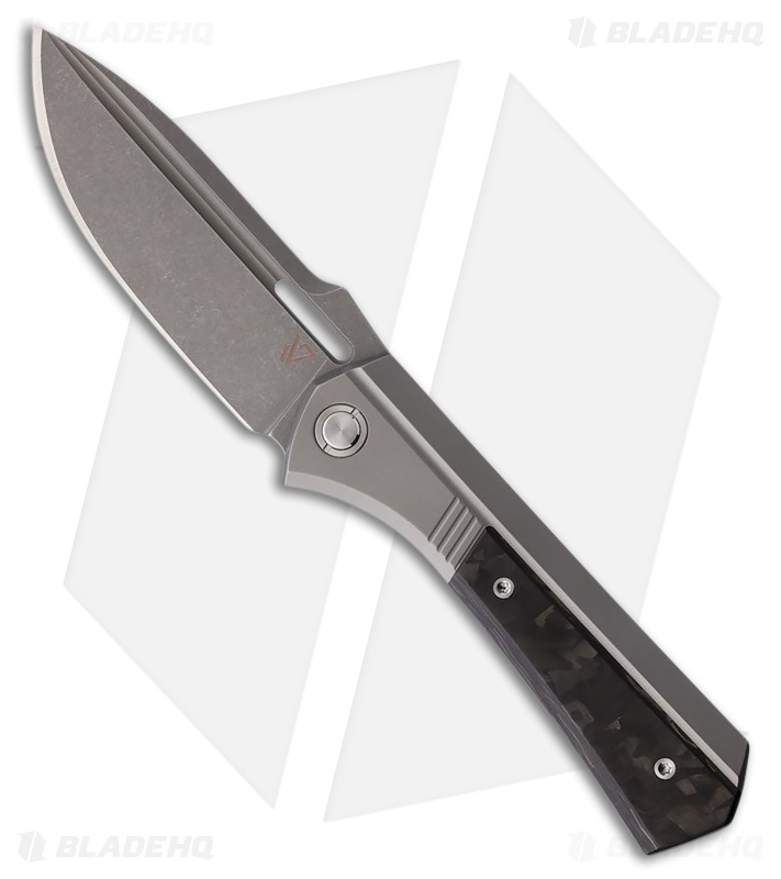 Vanguard Knives Continuum Knife CF/Gray Ti Black SW