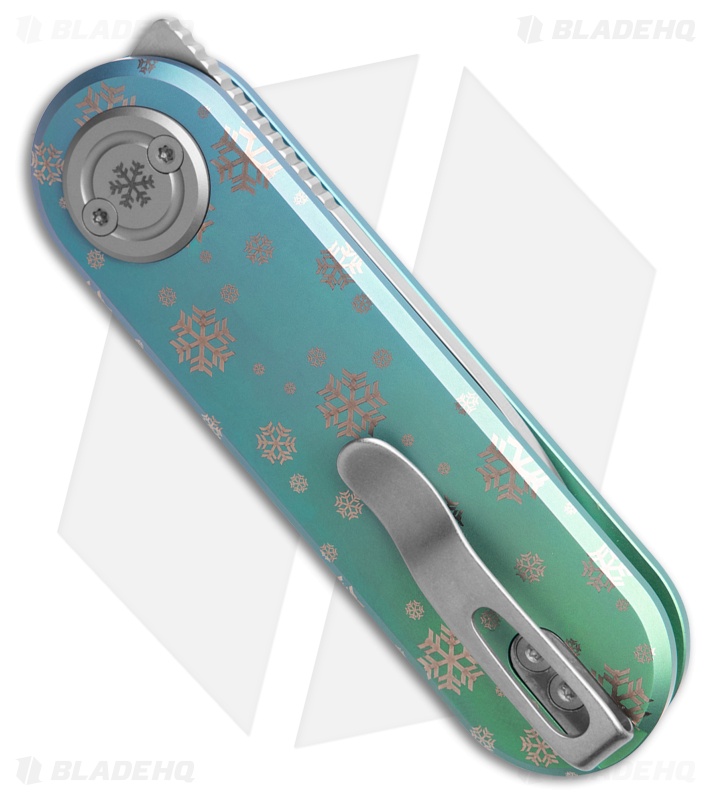 Vosteed Corgi V Vanchor Lock Knife Evergreen Frost