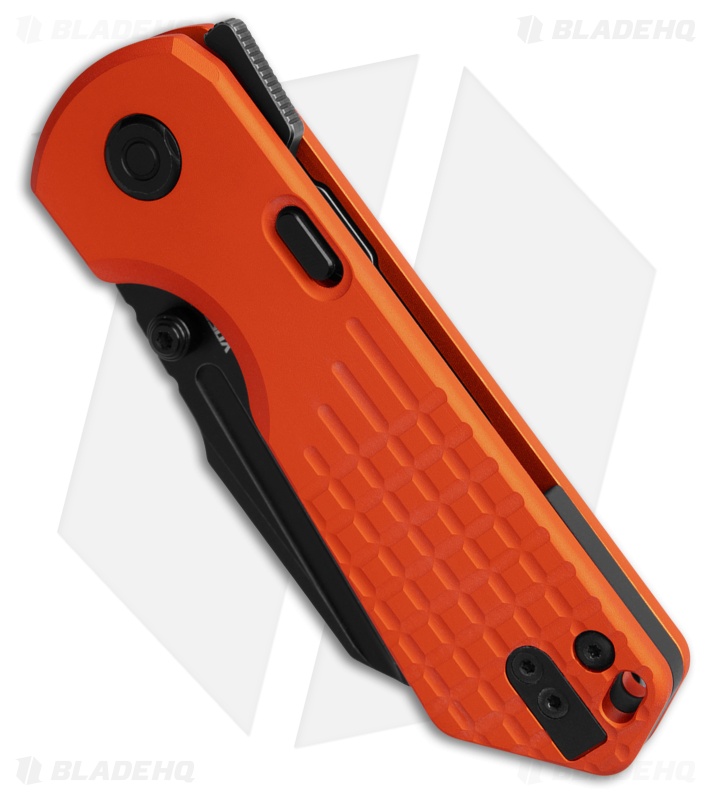 Vosteed Hedgehog Top Liner Lock Knife Orange Al Black SW