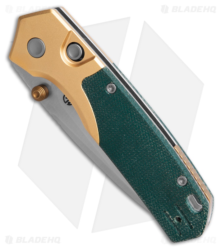 Vosteed Psyop 299 Knife Teal Norplex UltreX Micarta Satin