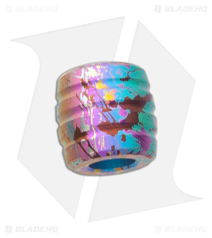 Vosteed Parallel Knife Topo Titanium Satin