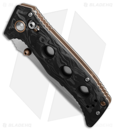 Benchmade Mini Adamas Pocket Knife Carbon Fiber