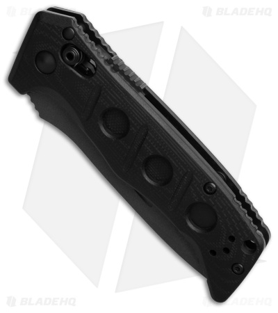 Benchmade Mini Auto Adamas AXIS Lock Knife Black G-10 + Gray