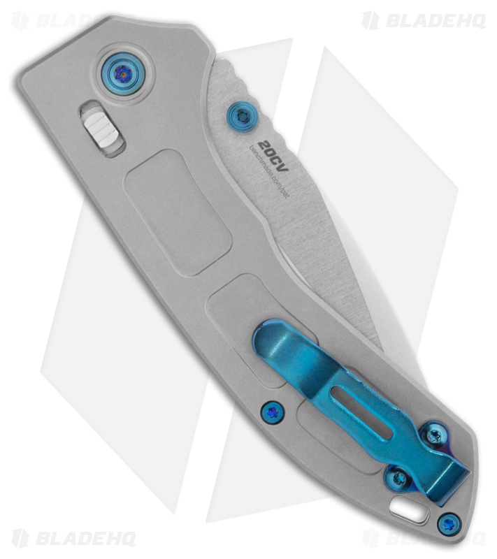 Benchmade Mini Narrows AXIS Lock Knife Gray Ti Satin 20CV