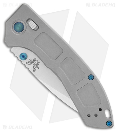 Benchmade Mini Narrows AXIS Lock Knife Gray Ti Satin 20CV