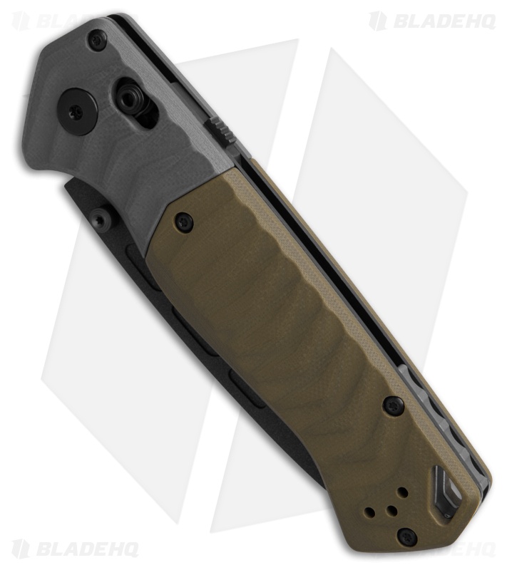 Benchmade PSK AXIS Assist Knife Gray/OD Green G-10 Gray