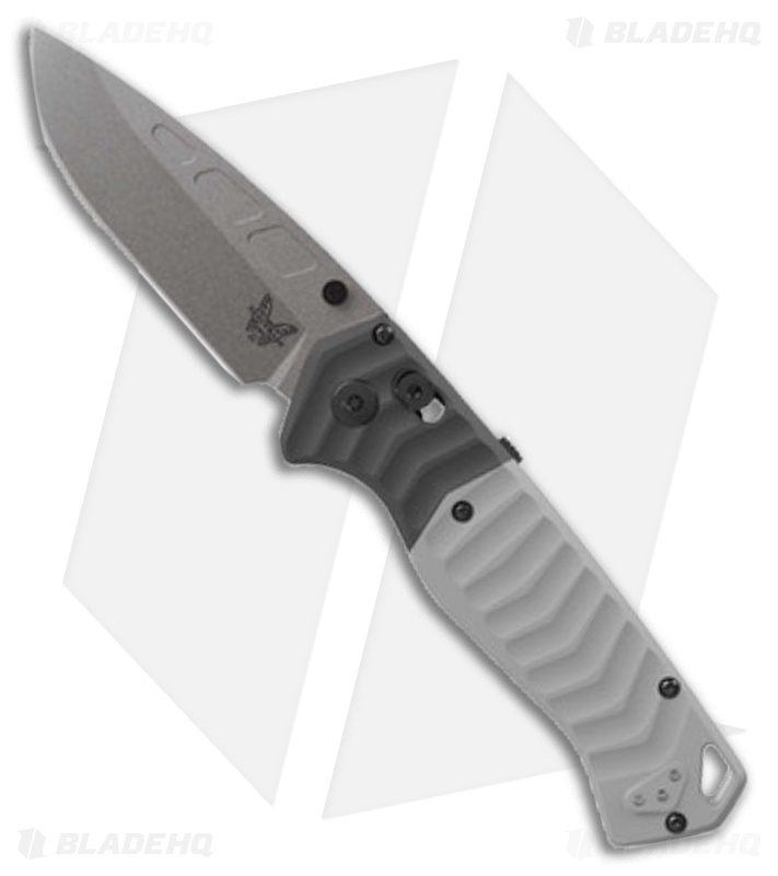 Benchmade PSK Assisted Knife Tempest/Storm Gray Grivory