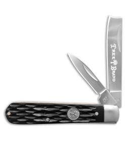 Boker TS 2.0 Razor Black Bone Drop Point Satin D2