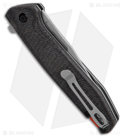 Boker Border Forest Folder Black Micarta (Satin) - Blade HQ