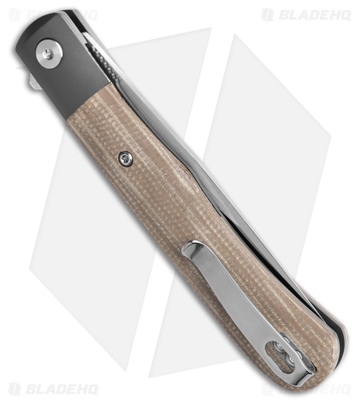 Boker Plus Modern Trapper Uno Tan Micarta + Satin Nitro-V