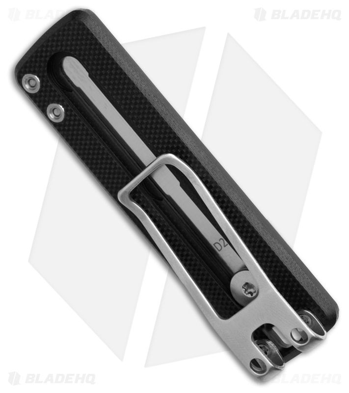 Boker S-Rail Slide Lock Black G-10 (Satin) - Blade HQ