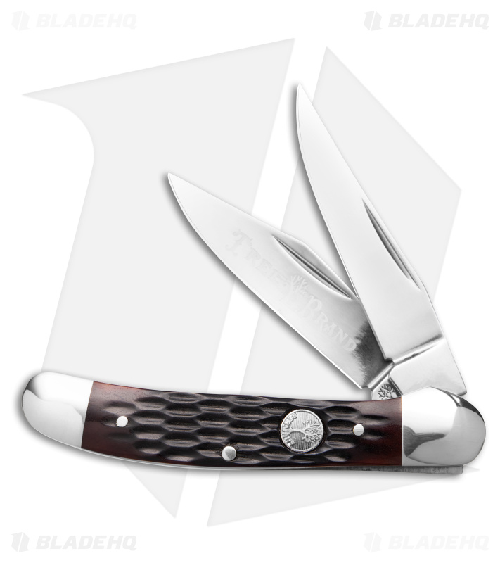 Boker Copperhead Knife | Jigged Brown Bone 110861 - Blade HQ