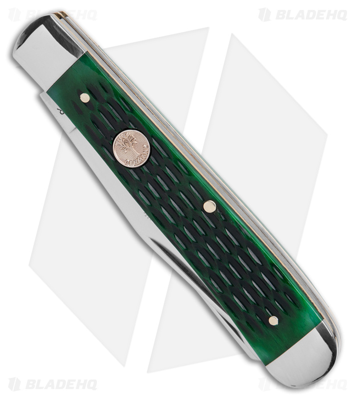 Boker Trapper Traditional Pocket Green Bone | Blade HQ