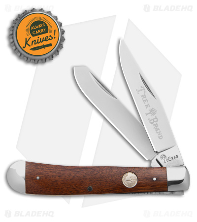 Boker Trapper Traditional Pocket Smooth Rosewood | Blade HQ