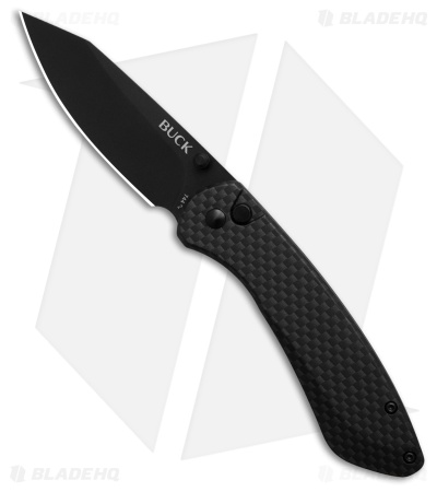 Buck Knives 744 Sovereign Black Steel Clip Point Black 7Cr17
