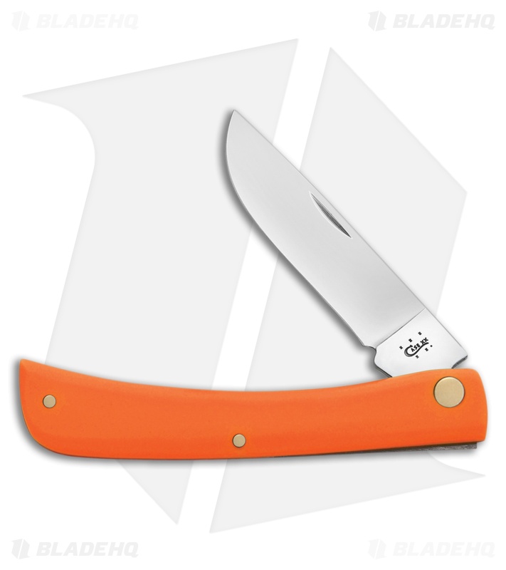 Case Sodbuster Jr. Knife 3.625" Orange Synthetic (4137 SS) 80502 - Blade HQ