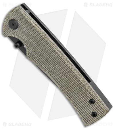 Chaves Liberation 229 Frame Lock Knife Green Micarta - BHQ