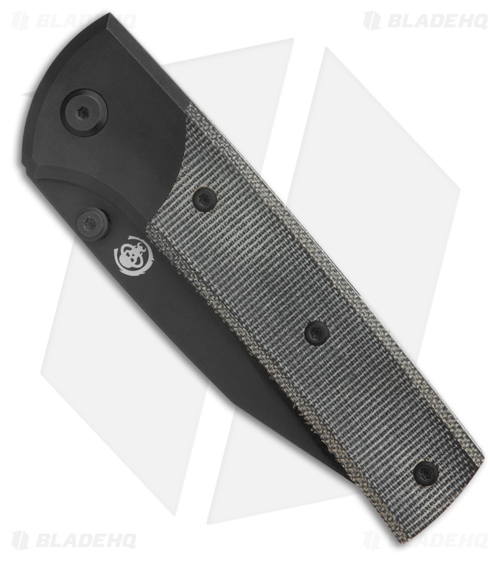 Chaves Scapegoat Street Frame Lock Knife Black Ti/Micarta