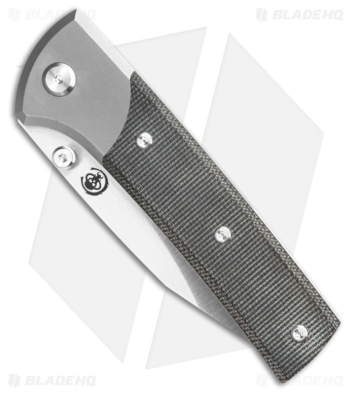 Chaves Scapegoat Street Frame Lock Knife Titanium/Micarta