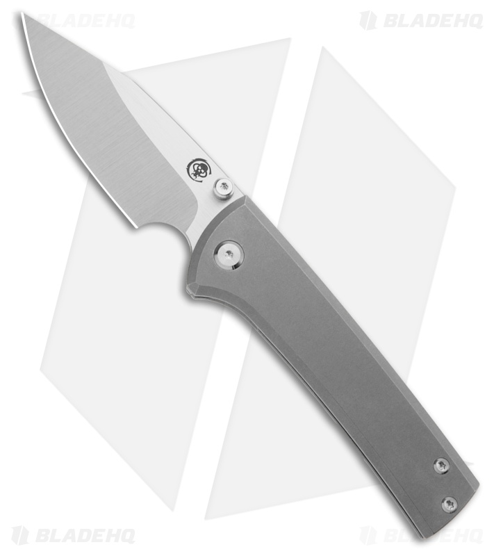 Chaves Scapegoat Street Frame Lock Knife Titanium + Satin