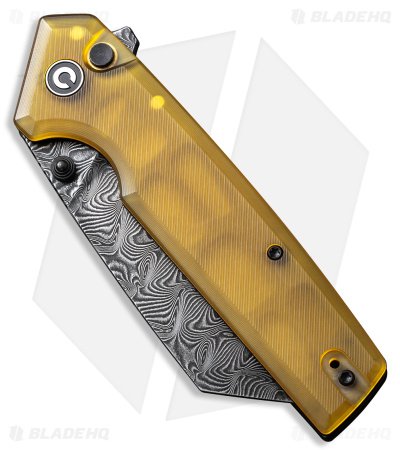 CIVIVI Amirite Flipper Knife Damascus | Ultem - Blade HQ