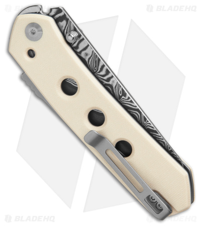 CIVIVI Vision FG Superlock Knife Ivory (Damascus) - Blade HQ