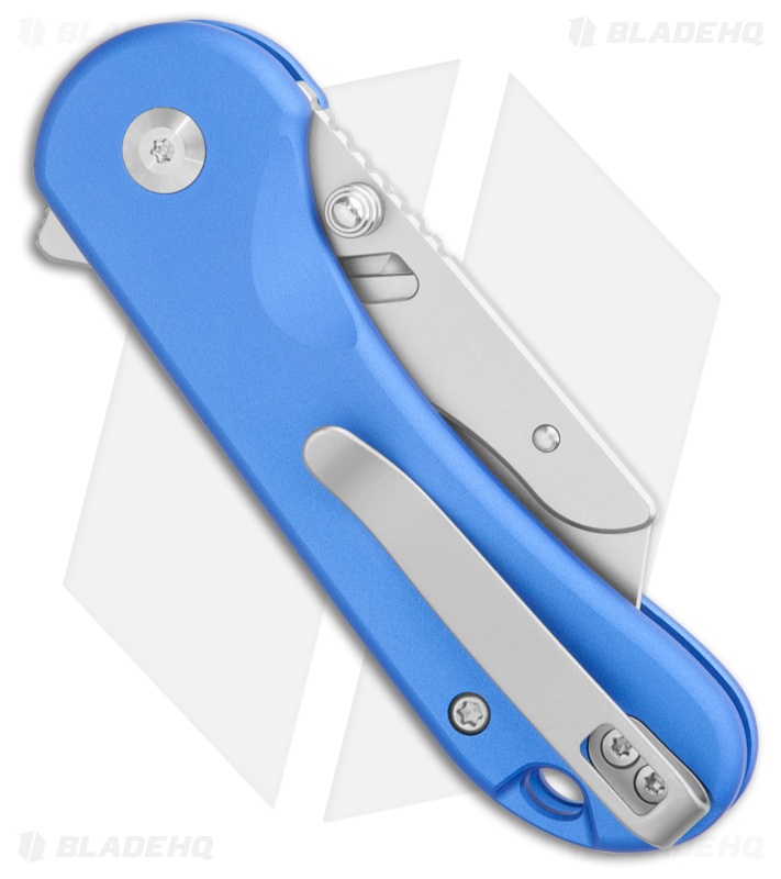 CIVIVI Elementum Utility Knife Blue Aluminum Satin