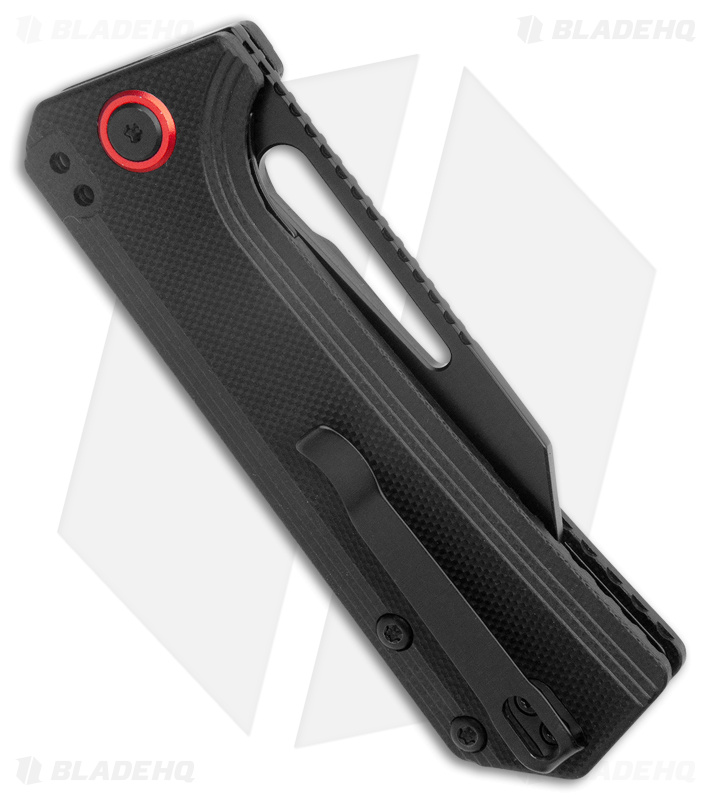 CJRB Ruffian Liner Lock Knife Black G-10 PVD - Blade HQ