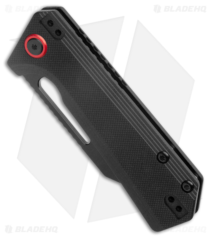 CJRB Ruffian Liner Lock Knife Black G-10 PVD - Blade HQ