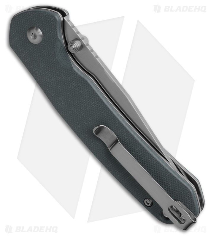 CJRB Pyrite Knife | Gray G-10 + Satin Tanto