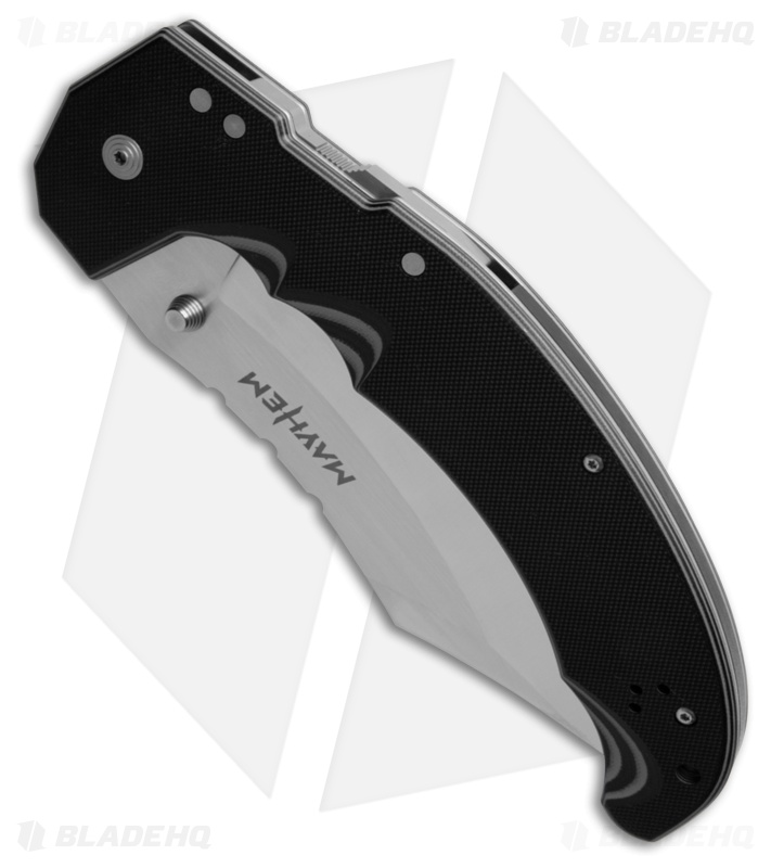 Cold Steel Mayhem Knife Black/Gray (6" Satin) - Blade HQ