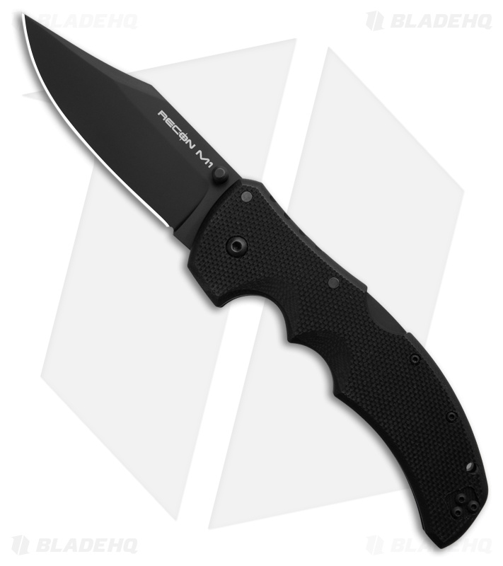 Cold Steel Recon M1 MagnaCut Black G-10 Tri-Ad Lock