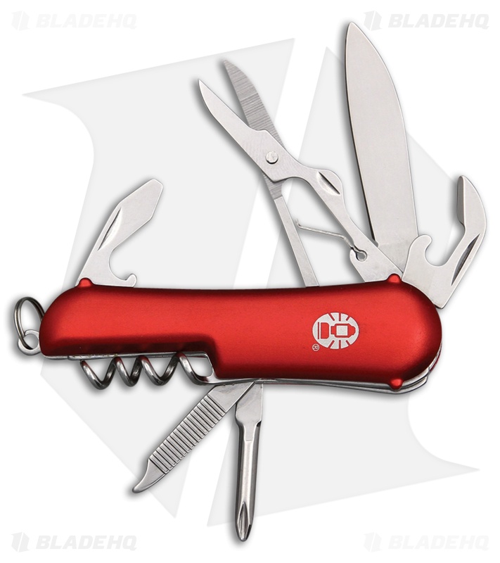 Coleman Ember II Slip Joint Pocket Knife 2.50" Red Aluminum CMN1084 ...