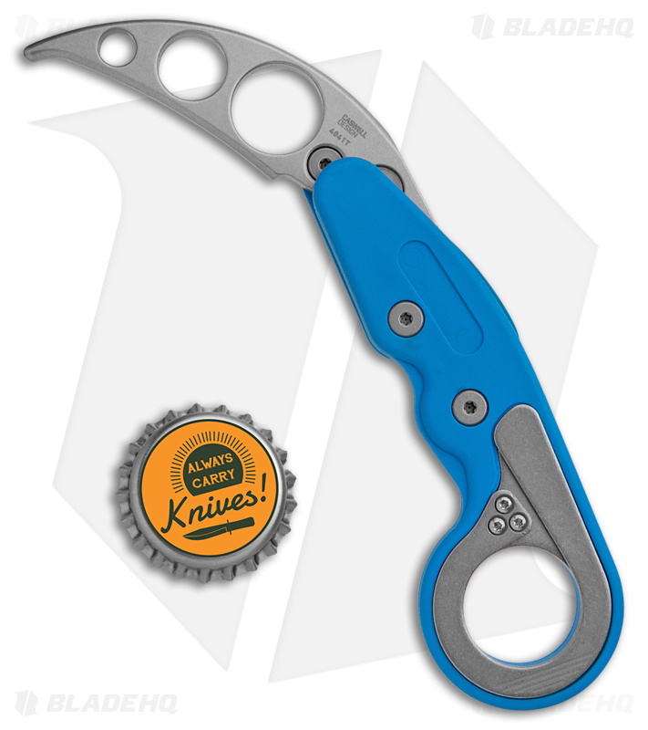 CRKT Provoke Trainer Kinematic Morphing Karambit Blue