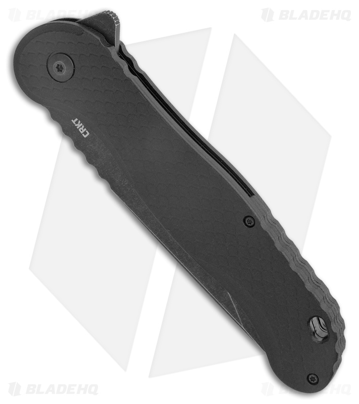 CRKT Taco Viper Knife Black Polymer Black Serr