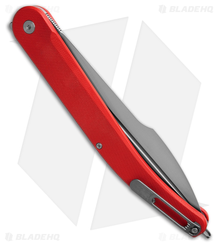 Daggerr Knives Navaja De Combate Knife Red G-10 Satin