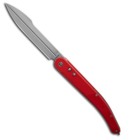 Daggerr Knives Navaja De Combate Knife Red G-10 Satin