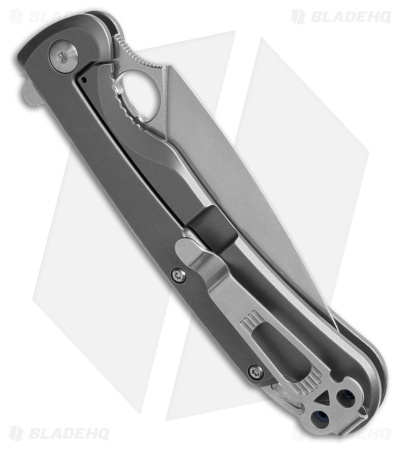 Daggerr Knives Arrow Frame Lock Knife Gray Spear Point