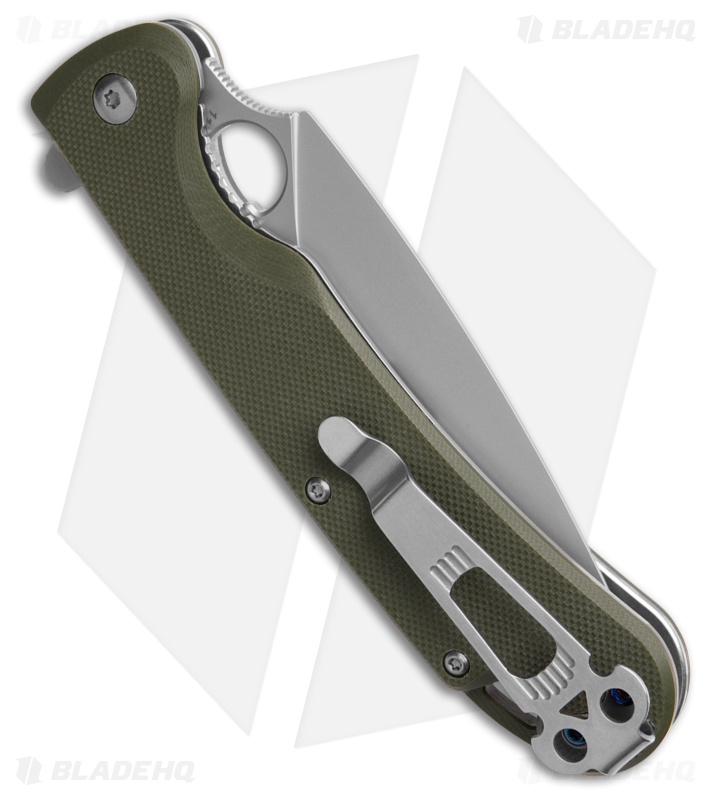 Daggerr Knives Arrow Liner Lock Knife Olive G-10 BB VG10