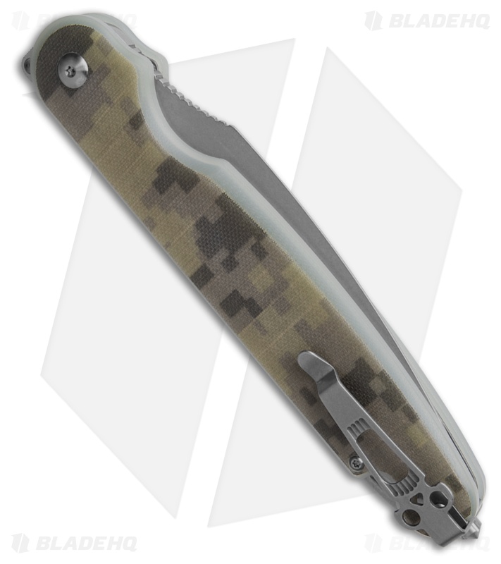 Daggerr Knives Nestor Knife Camo G-10 Stonewash VG10