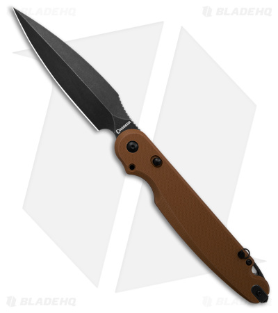 Daggerr Knives Nestor Tan G-10 + Black SW - Blade HQ
