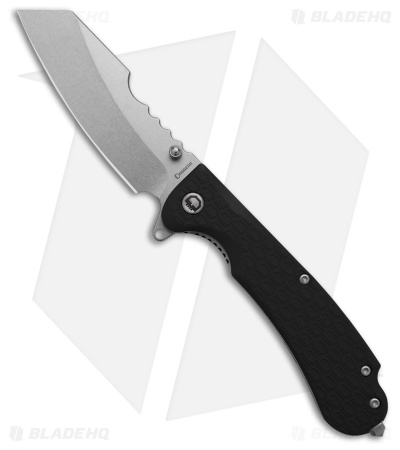 Daggerr Rhino Knife Black FRN (SW) RNFRNBKSW- Blade HQ