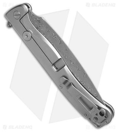 Daggerr Knives Vendetta Knife Black/Gold CF Damascus