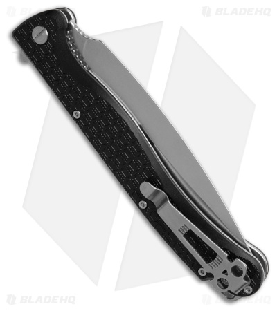 Daggerr Vendetta Liner Lock Knife Black FRN SW 8Cr14MoV