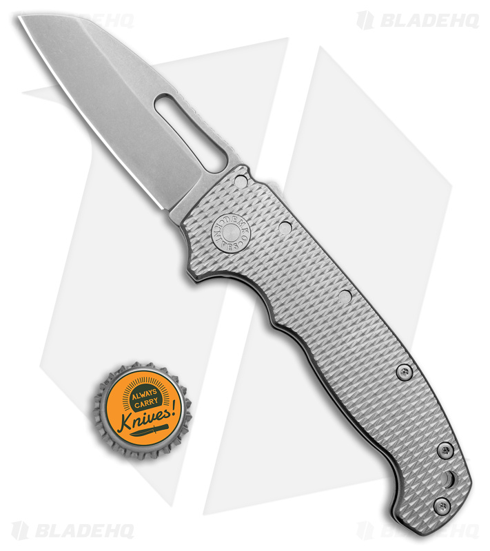 Demko Knives MG AD20S Slicer Shark Lock Knife Ti M4 - Blade HQ