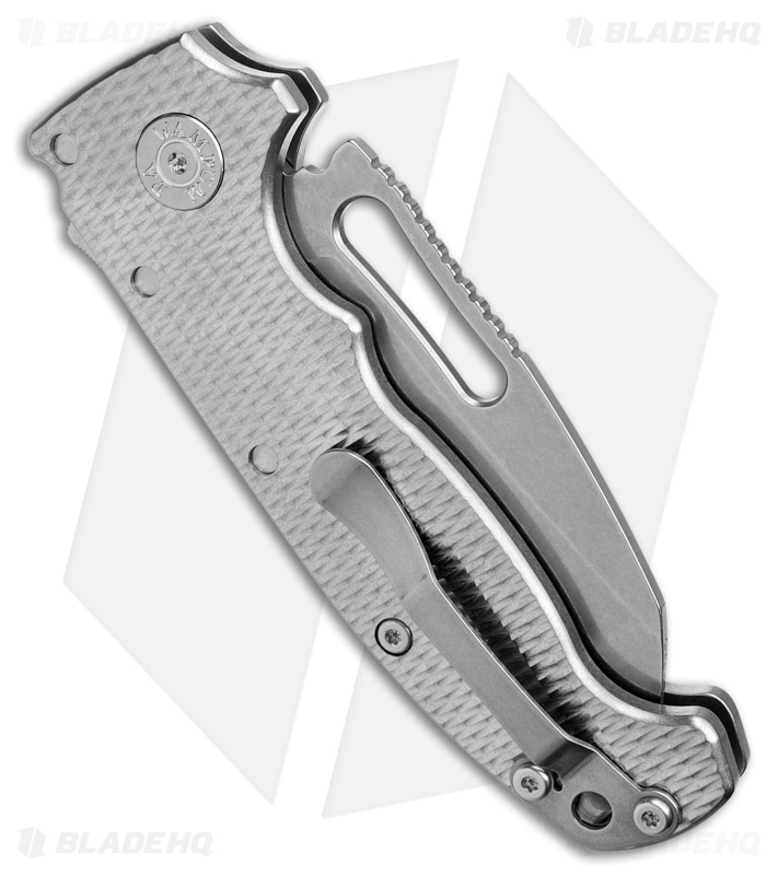 Demko Knives MG AD20S Slicer Shark Lock Knife Ti M4 - Blade HQ
