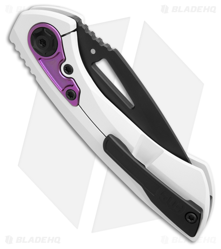 EOS Dorado S Knife White/Purple Stormtrooper Titanium