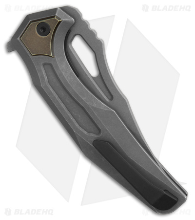 Arcane Design Crypt Liner Lock Knife Stonewash - Blade HQ