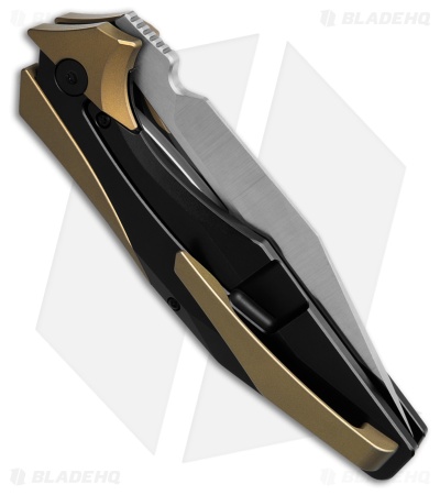 Arcane Design x Isham Bladeworks PLEXUS Knife Bronze/Black Ti